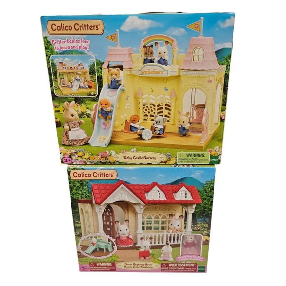 Toys | Calico Critters Playset Bundle | Poshmark
